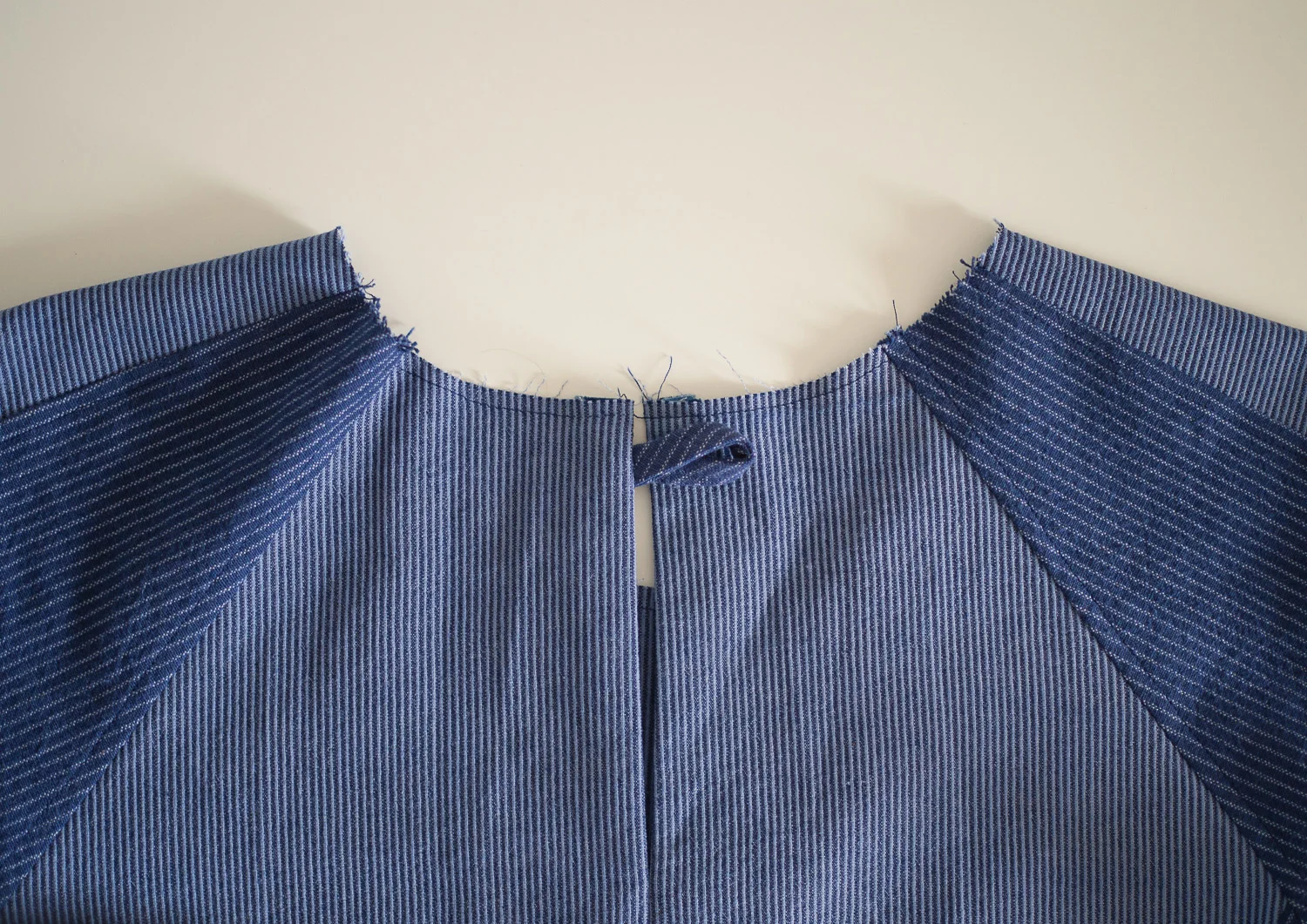 The Collins Top Sew-along : How to make a button loop closure — In the ...