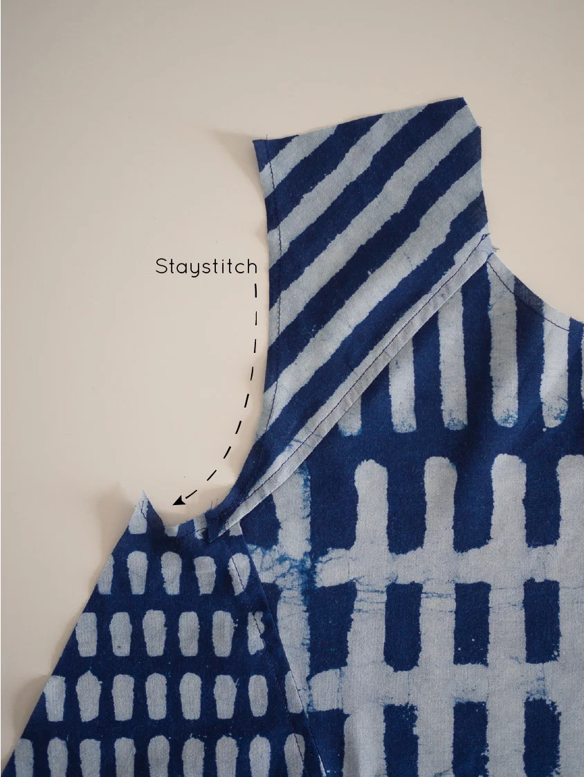 The Collins Top Sew-along : Attaching the shoulder panels (View B) — In ...