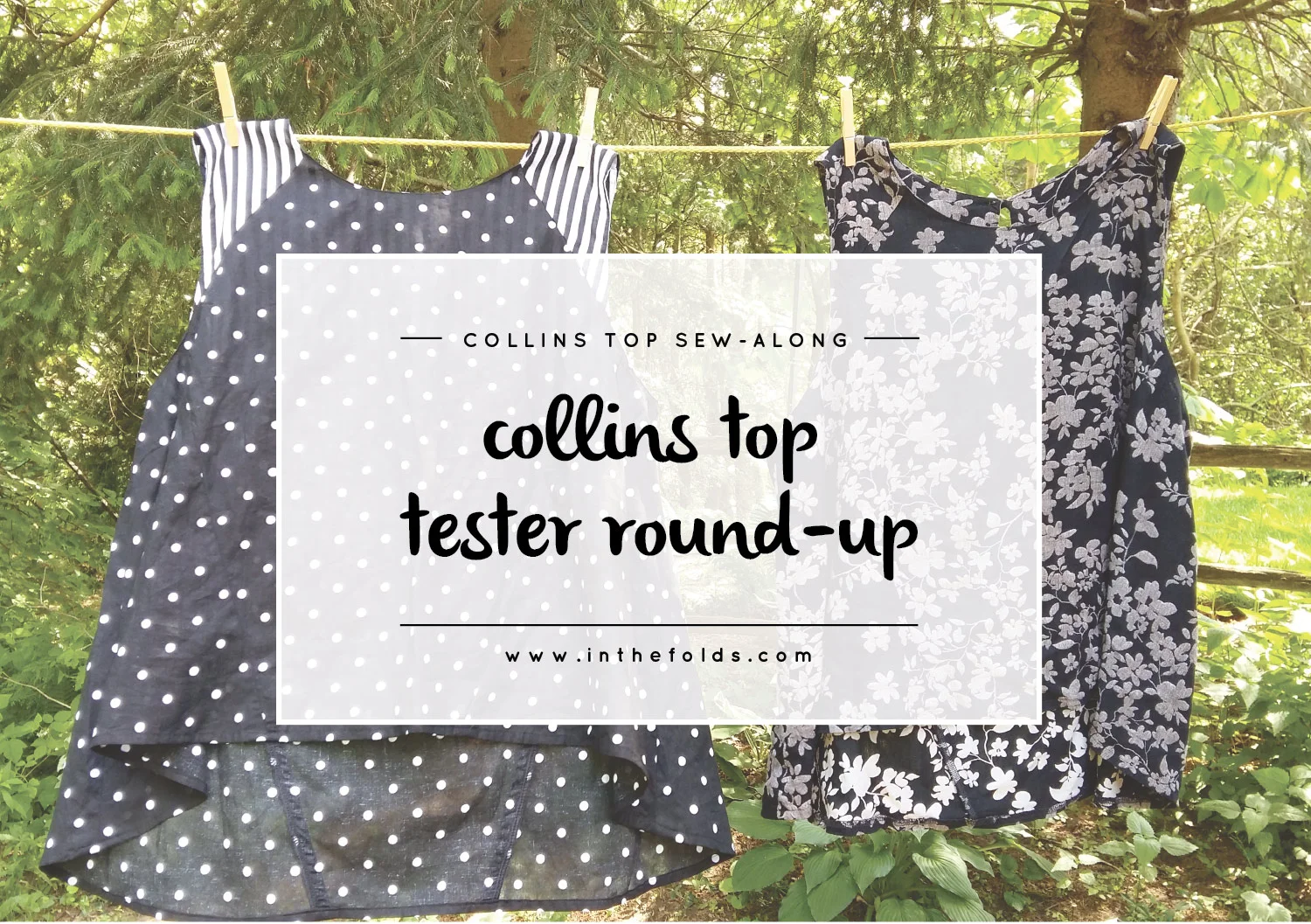 The collins top sew along — In the Folds