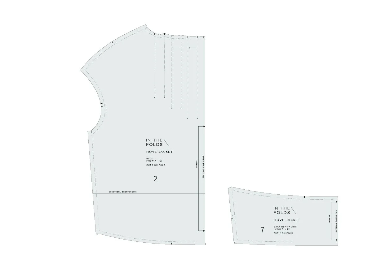 ISSUE 30 - How to remove pleats from a pattern — In the Folds