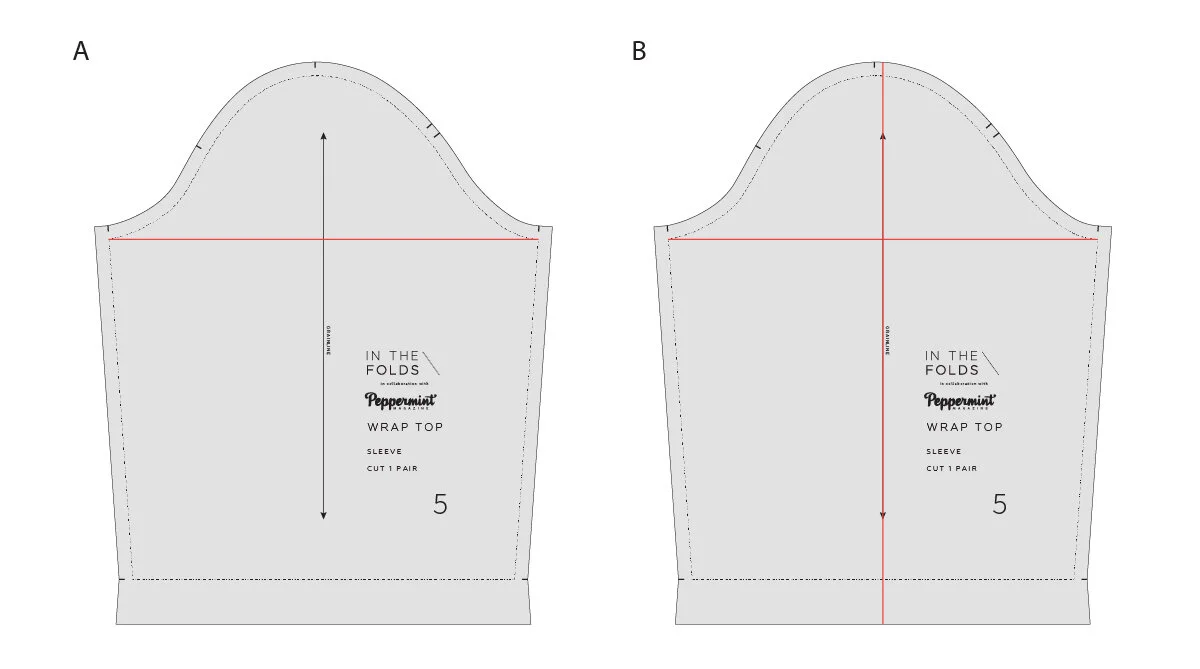 ISSUE 39 How To Increase Bicep Width On A Sleeve Part 2 In The Folds ISSUE 39 How To Increase Bicep Width On A Sleeve Part 2 In The Folds