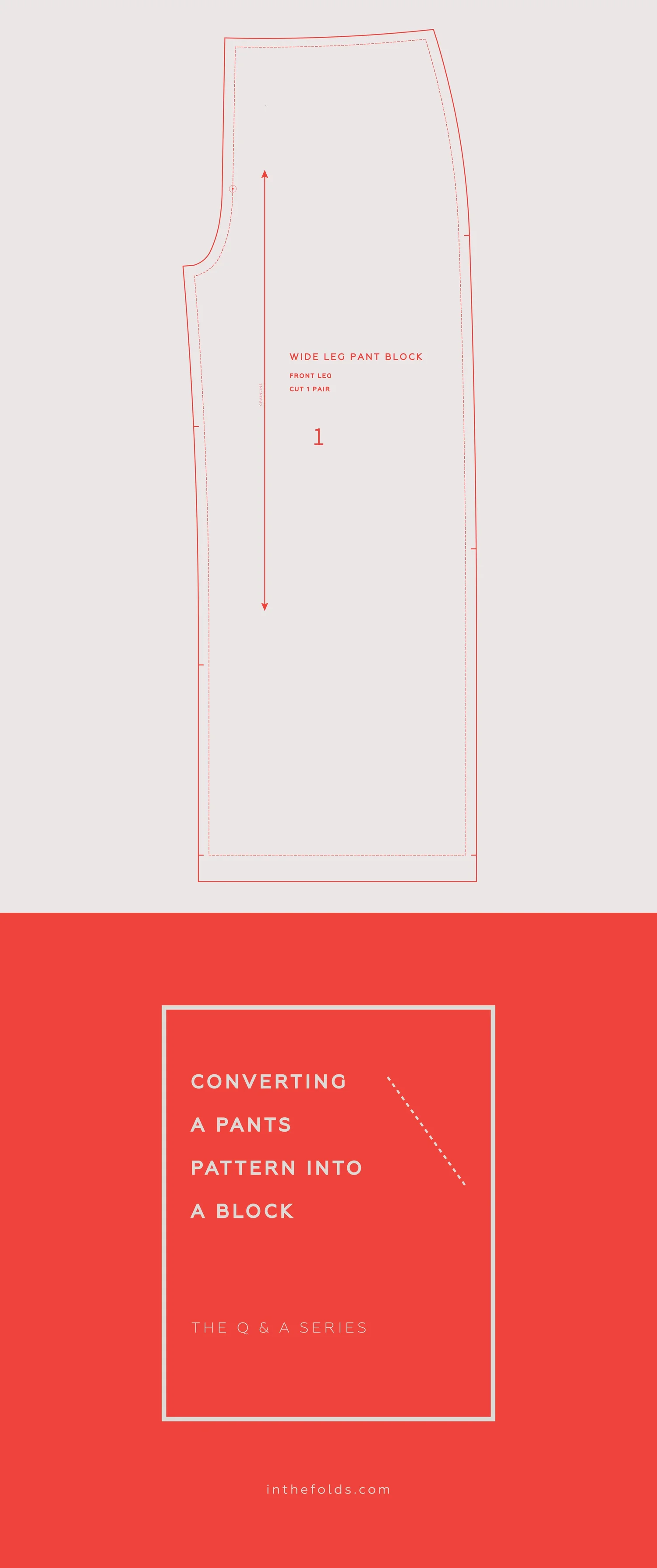 Convert a pants pattern into a pants block — In the Folds
