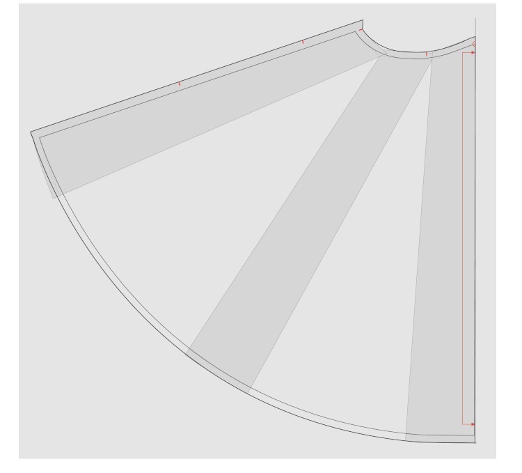 ISSUE 93 - Add to or remove fullness from a skirt pattern — In the Folds