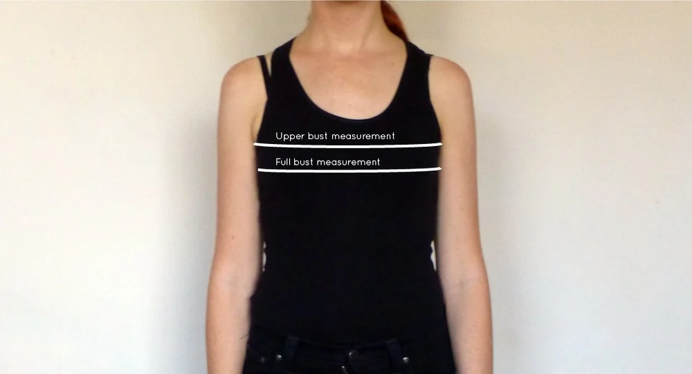 ISSUE 97 - Using your bust measurements to select your size — In the Folds