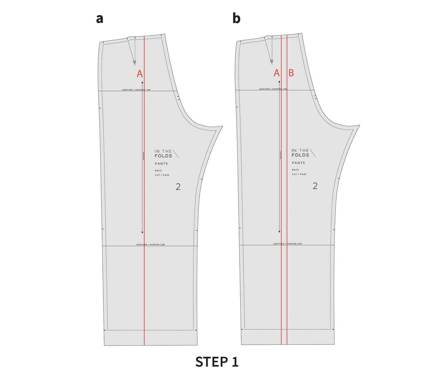 How to do a flat butt adjustment — In the Folds