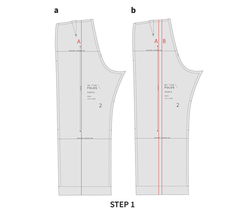 How to do a flat butt adjustment — In the Folds