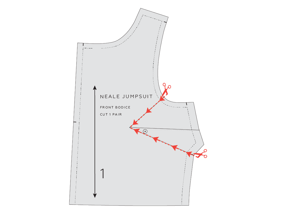 ISSUE 121 - HOW TO MOVE BUST DARTS ON A PATTERN — In the Folds