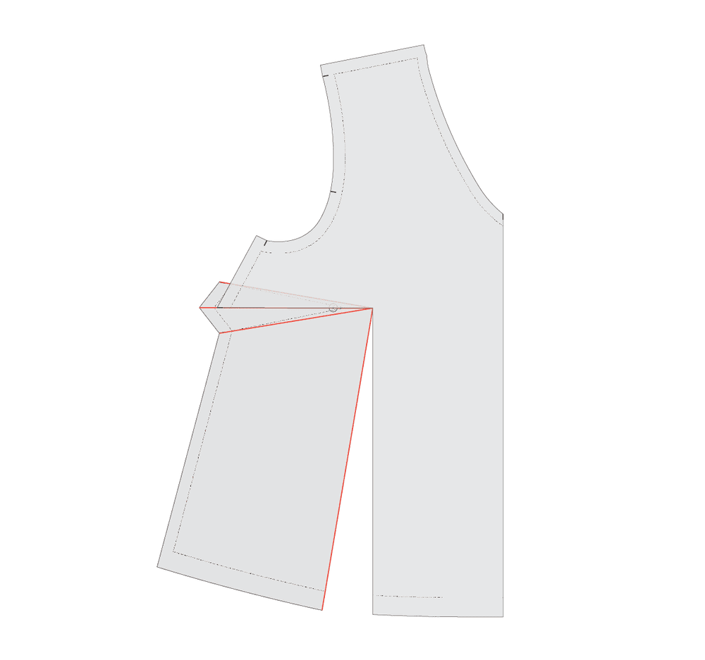 How to reduce the size of a dart — In the Folds