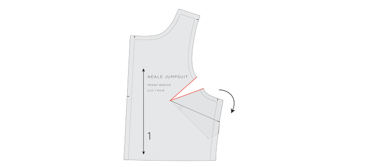 ISSUE 78 - Rotating a dart on a bodice — In the Folds