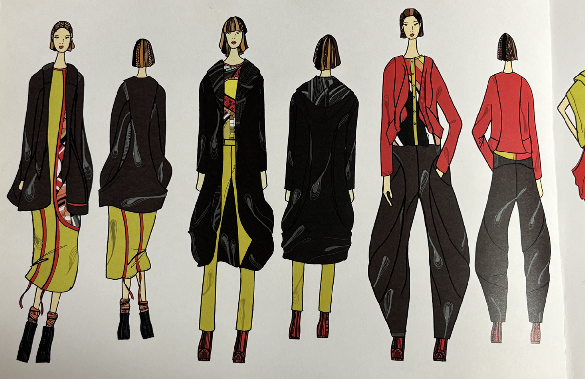 Behind the Scenes - Emily's design portfolio — In the Folds