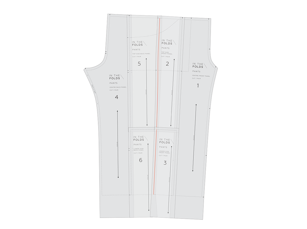 How to remove panel lines from patterns — In the Folds