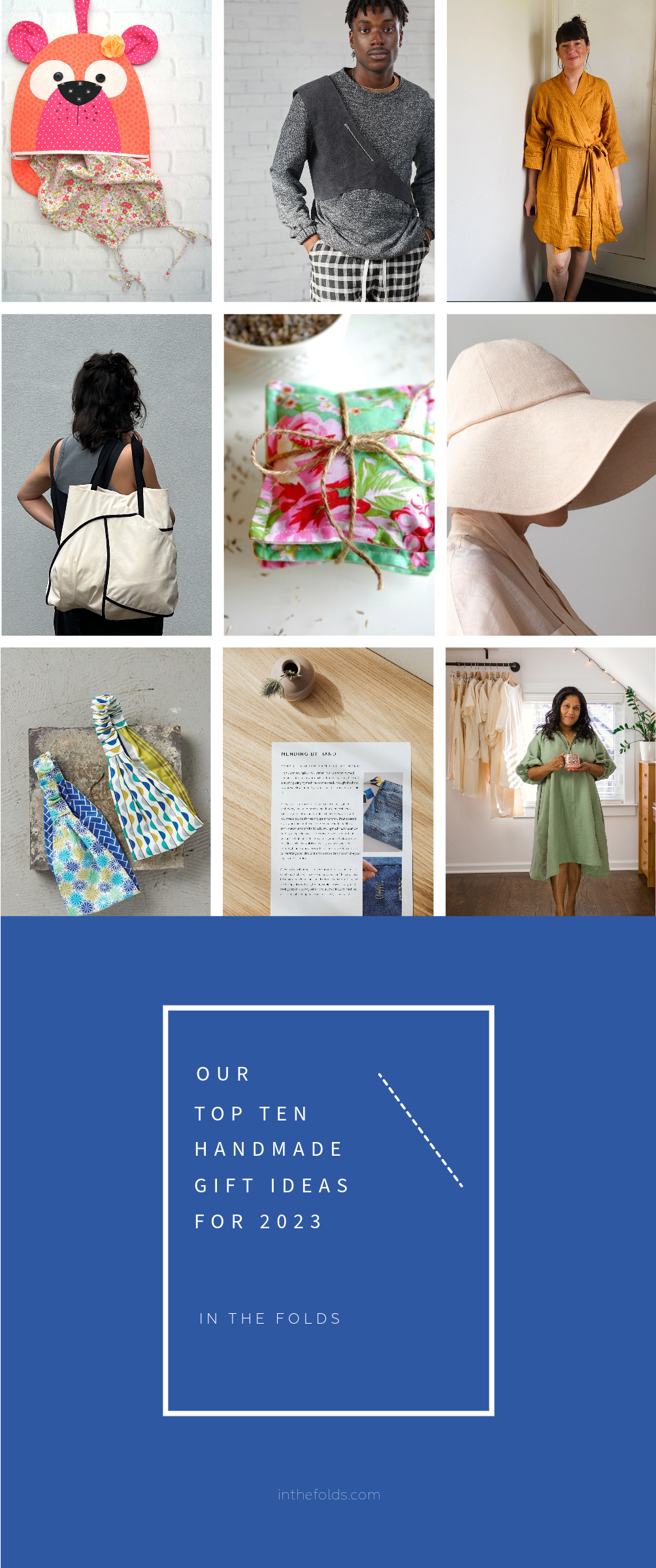 Our top ten handmade gift ideas for 2023 — In the Folds