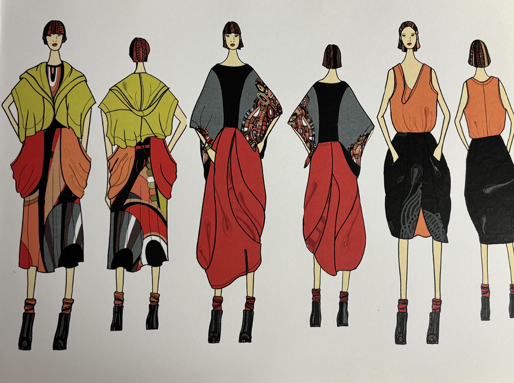 Behind the Scenes - Emily's design portfolio — In the Folds