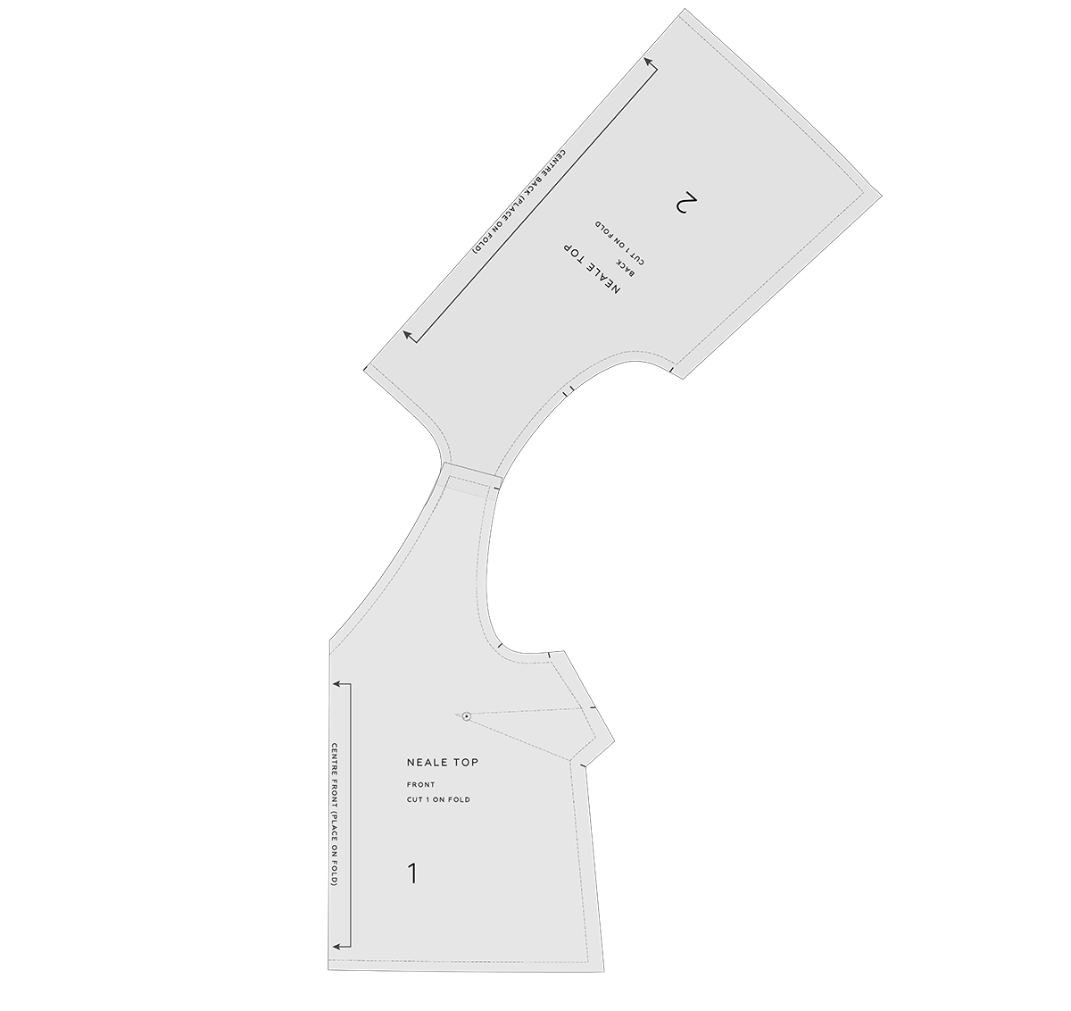 ISSUE 81 - Altering the neckline on a pattern — In the Folds