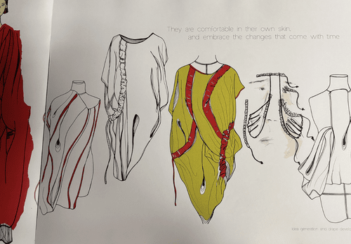 Behind the Scenes - Emily's design portfolio — In the Folds