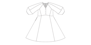 Hacking the Elwood dress pattern — In the Folds