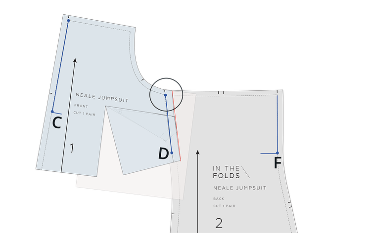 ISSUE 82 - How to draft a facing — In the Folds