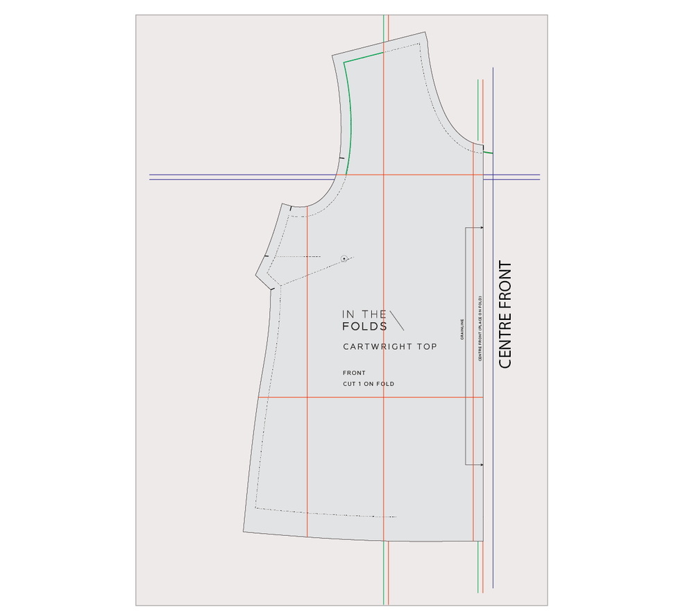 ISSUE 166 - THE BASICS OF GRADING PATTERNS: PART TWO — In the Folds