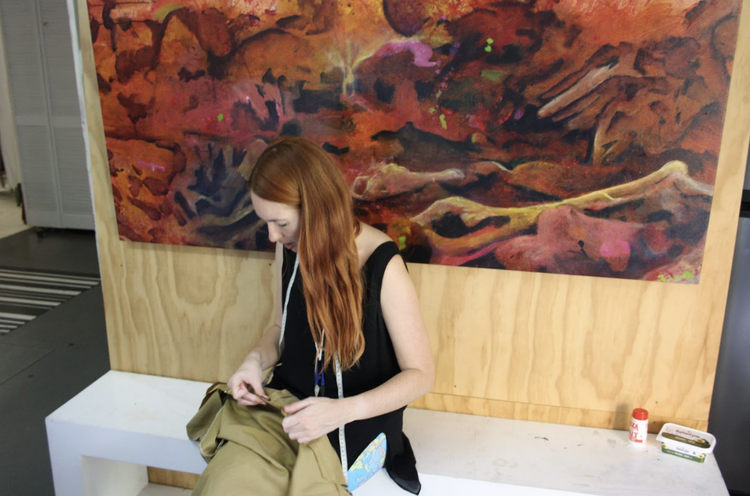 Behind the Scenes: Emily's sewing studios — In the Folds