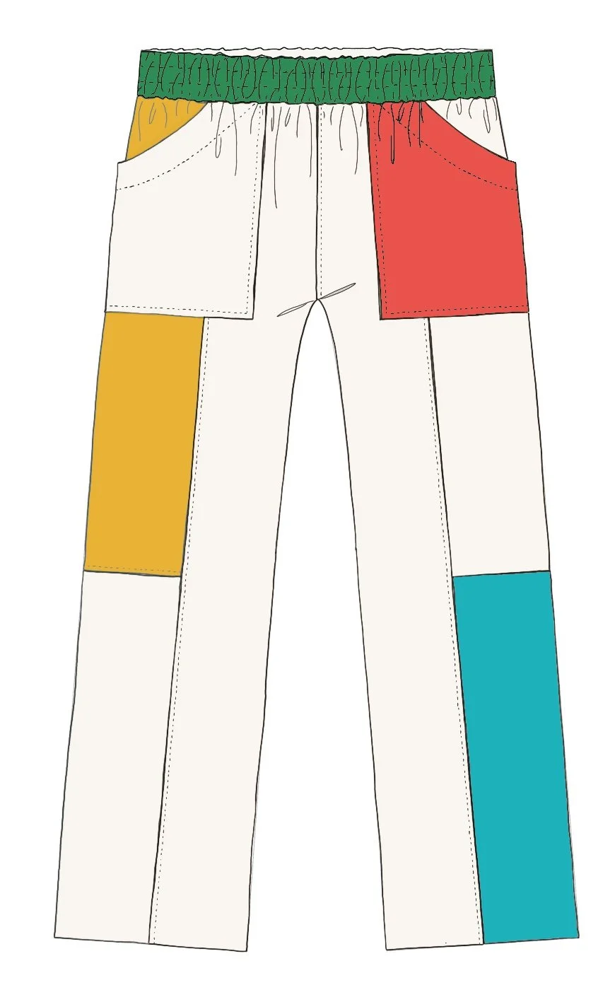 How to use procreate to plan your sewing makes — In the Folds