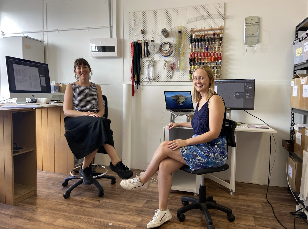 Behind the Scenes: Emily's sewing studios — In the Folds