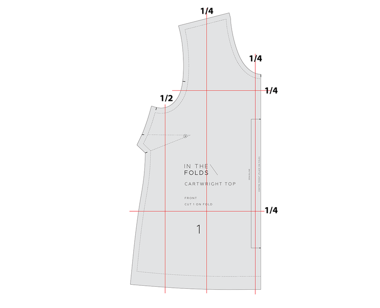 The basics of grading patterns: slash and spread — In the Folds
