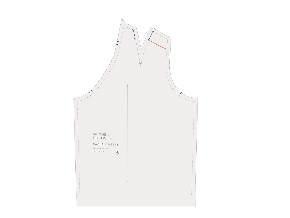 How to alter a raglan neckline — In the Folds