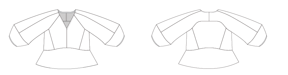 Hacking the Elwood dress pattern — In the Folds
