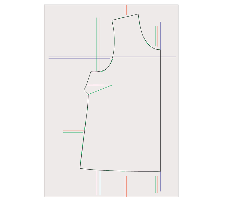 ISSUE 166 - THE BASICS OF GRADING PATTERNS: PART TWO — In the Folds