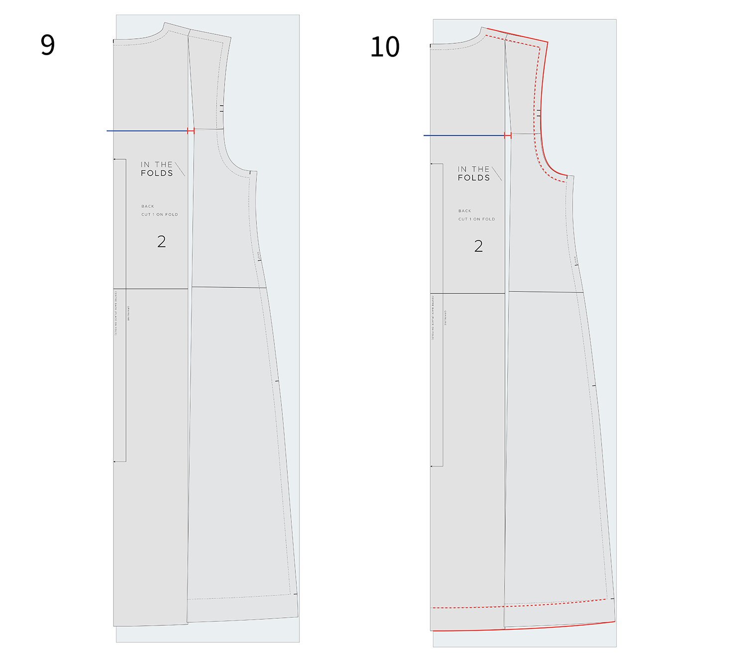 How to do a broad back adjustment — In the Folds