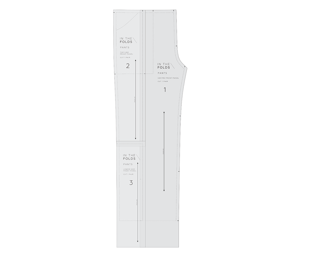 How to remove panel lines from patterns — In the Folds