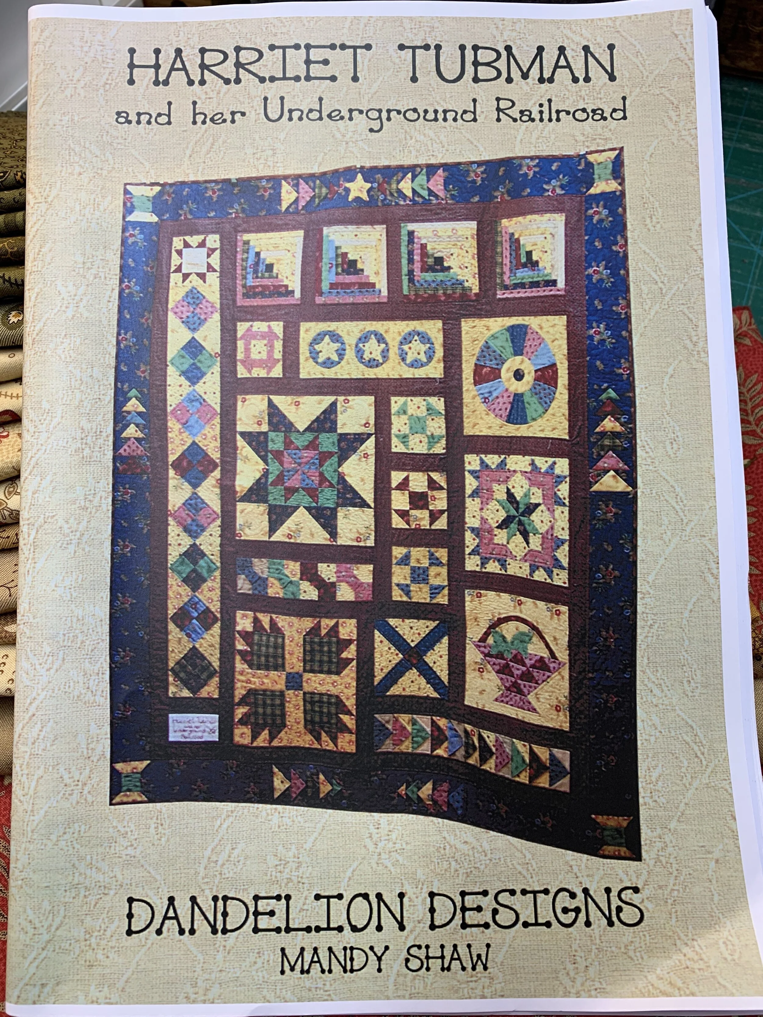 Harriet Tubman quilt kit — Dandelion Designs