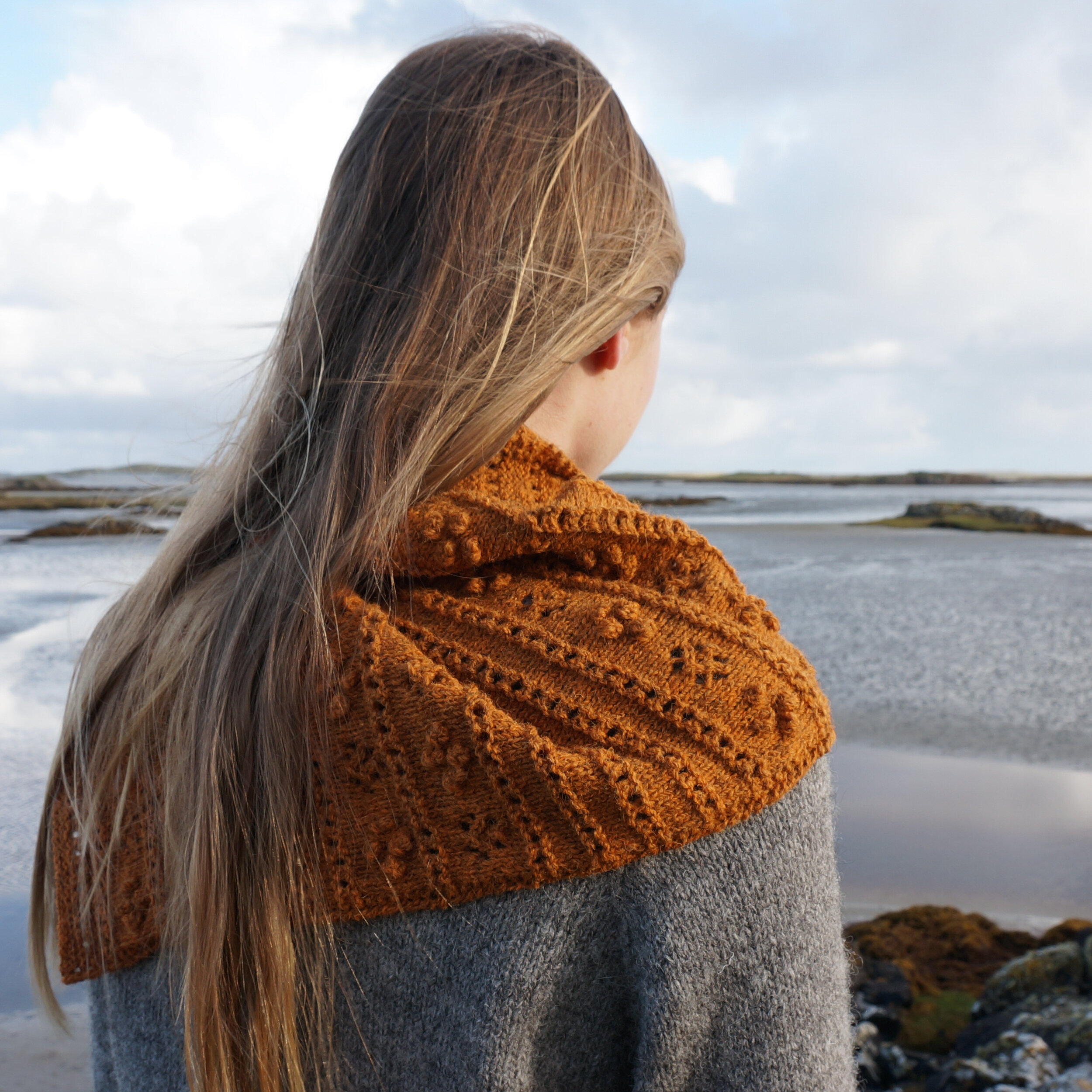 Seaweed inspiration for a Beachcomber Shawl by Emma Vining – The ...