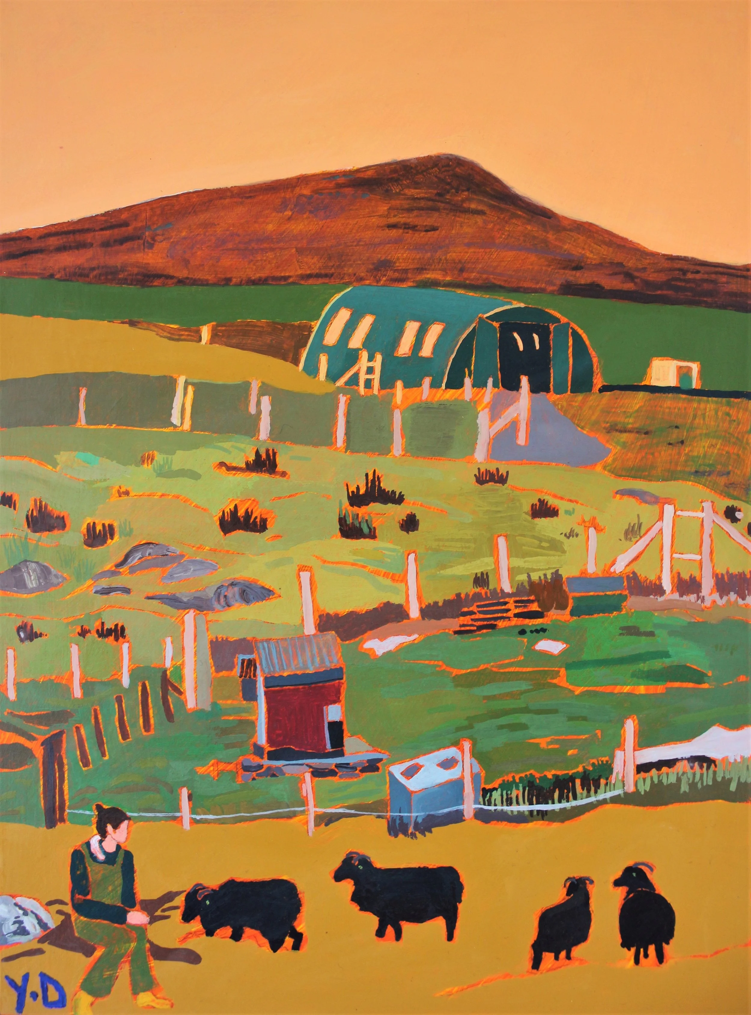 Yasmin Davidson Contemporary Landscape Artist: Berneray – The Birlinn ...