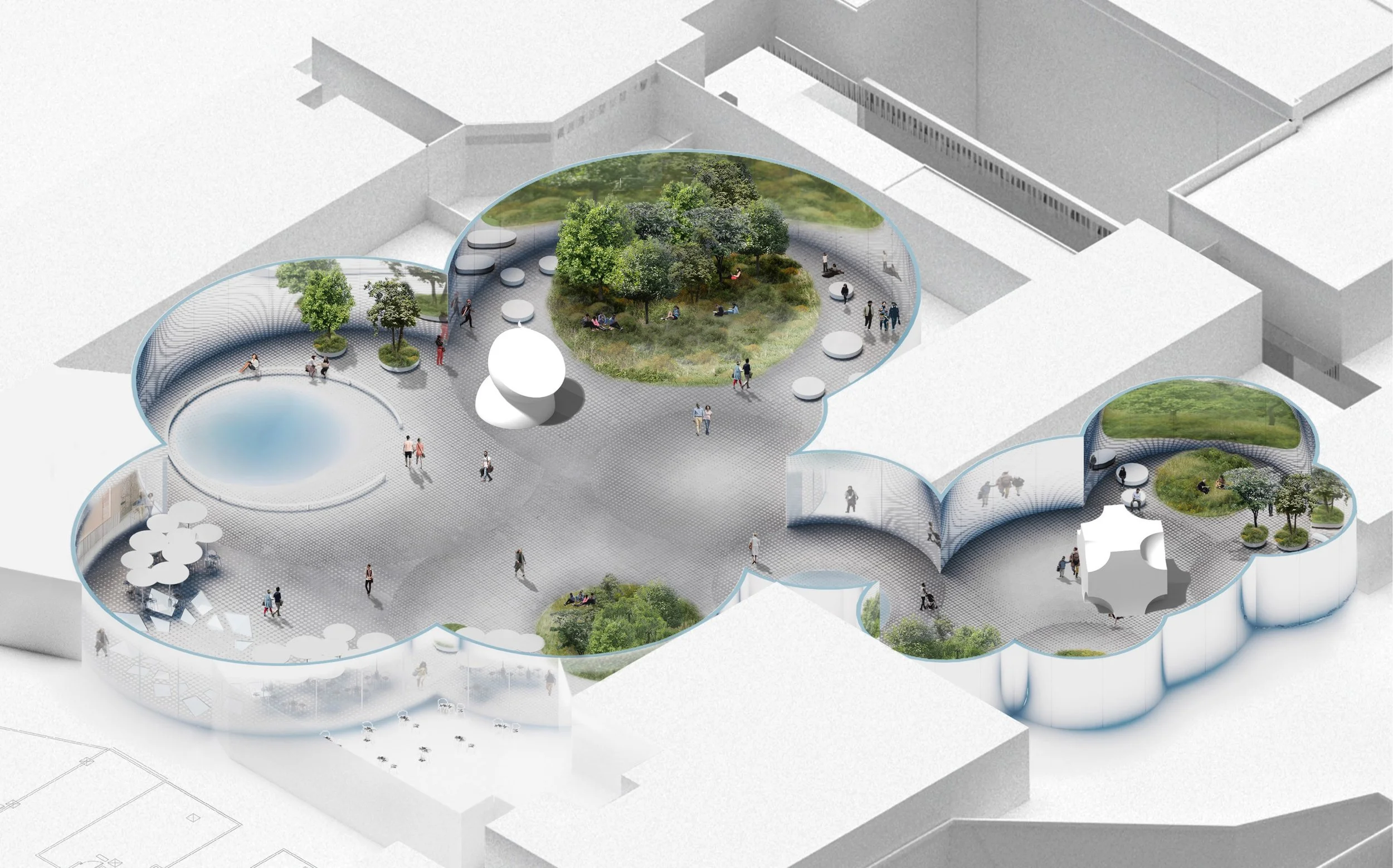 #128 11 SKIES ROOFTOP REFLECTION GARDEN — COLLECTIVE