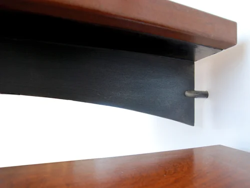 Blacked Steel Staircase with Mezzanine — Custom Metal Fabrication in ...