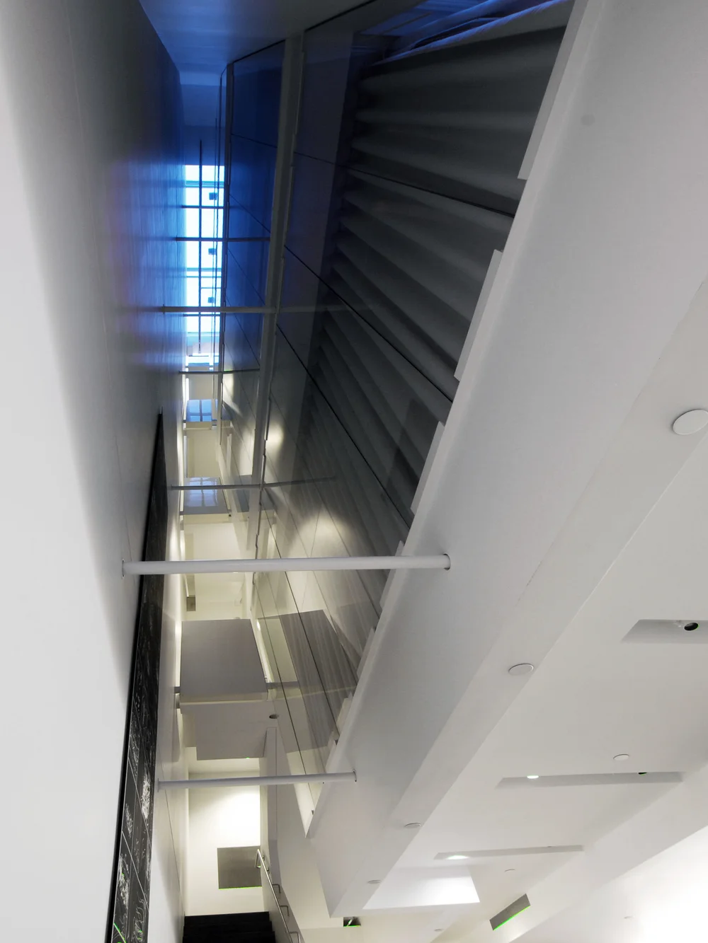 Four Story Glass Wall — Custom Metal Fabrication in Brooklyn NYC