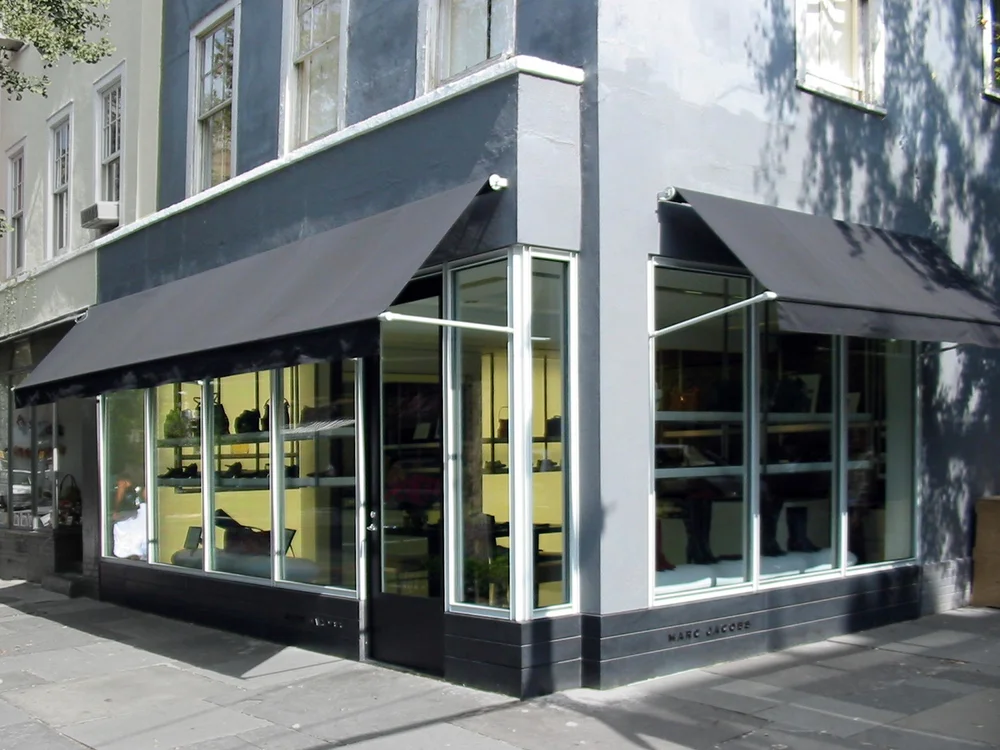 Steel & Glass Storefront — Custom Metal Fabrication in Brooklyn NYC