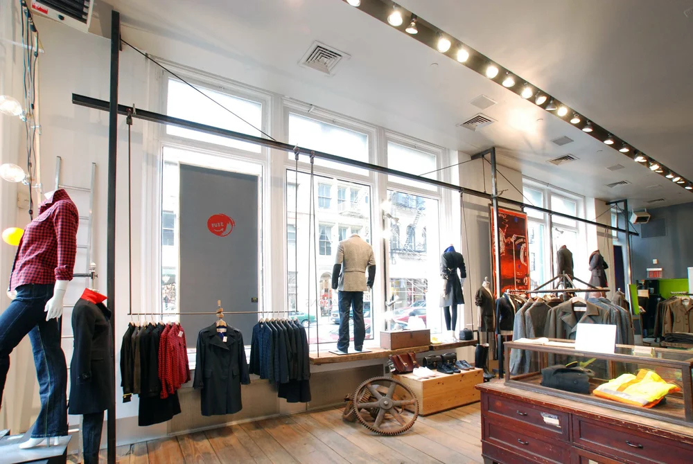 Blackend Movable Display Track — Custom Metal Fabrication in Brooklyn NYC