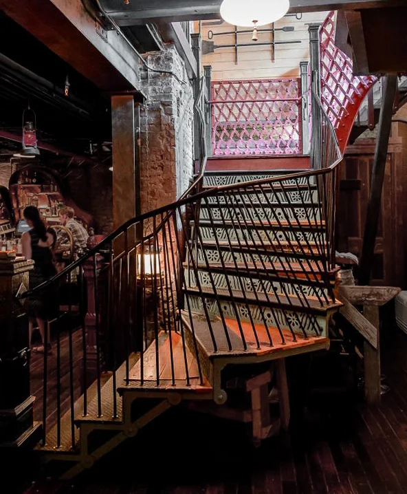 Artistic Blacksmith Staircase — Custom Metal Fabrication in Brooklyn NYC