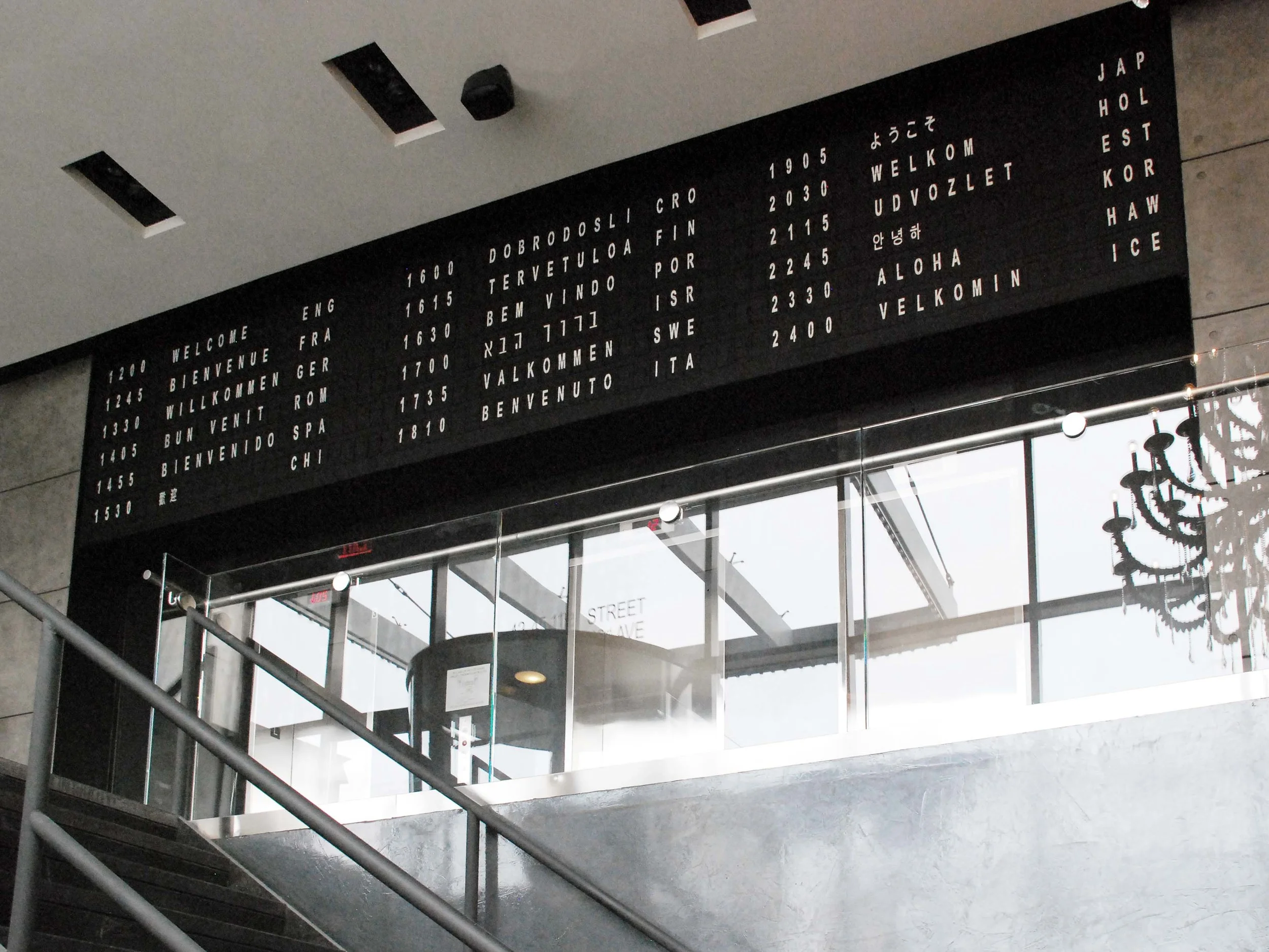 Metal Wall with Display Board — Custom Metal Fabrication in Brooklyn NYC