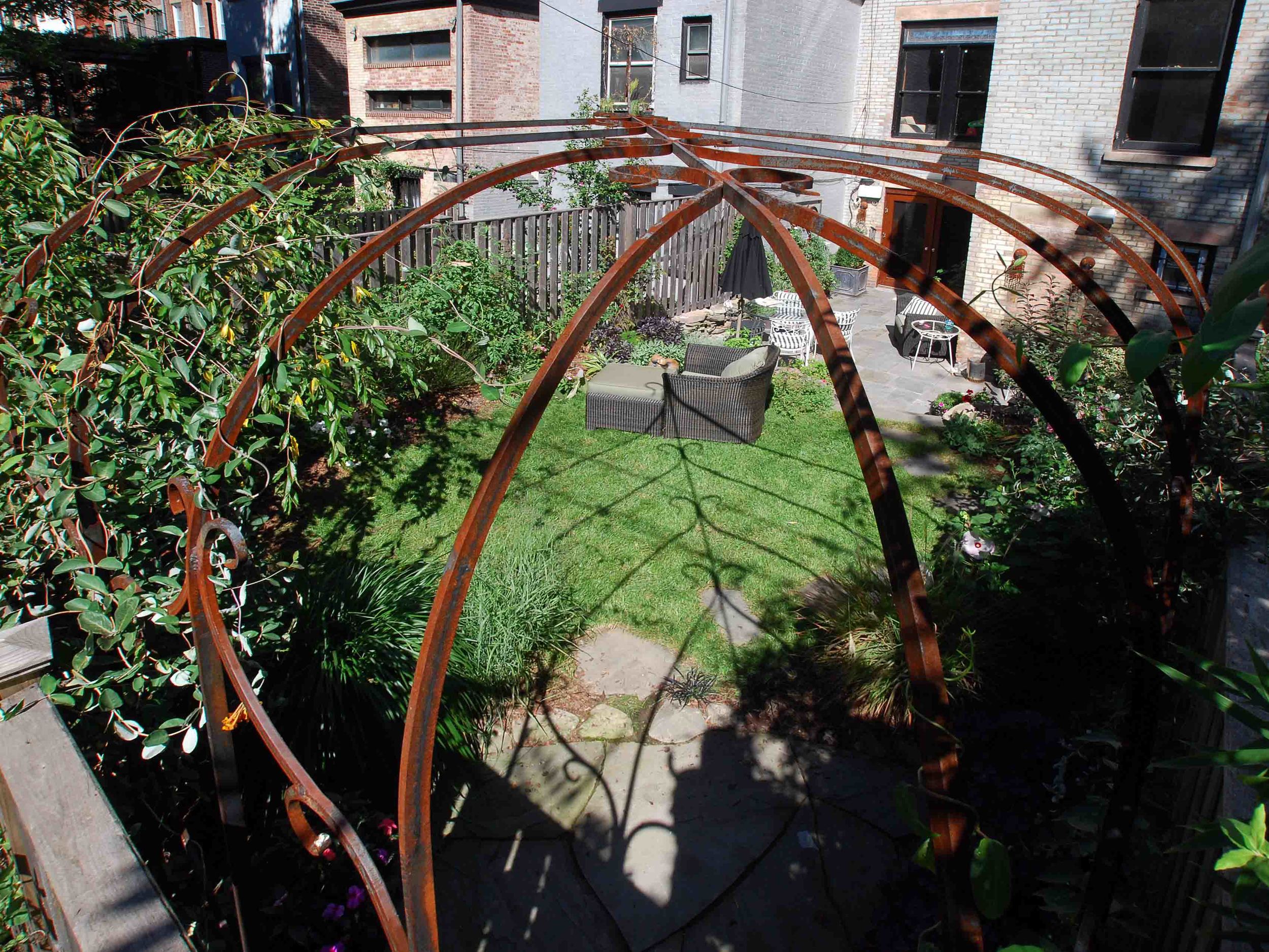 Custom Cor-Ten Canopy — Custom Metal Fabrication in Brooklyn NYC