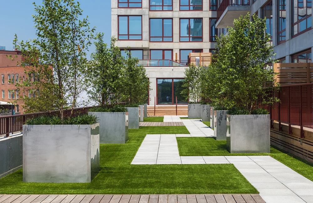 Stainless Steel Planter Boxes — Custom Metal Fabrication in Brooklyn NYC