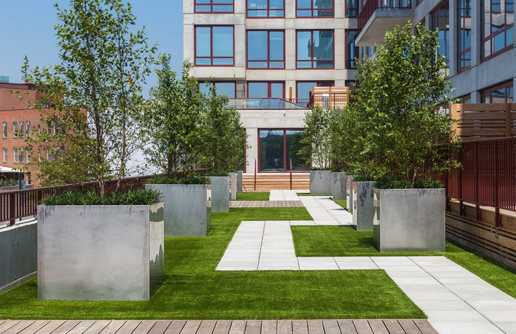 Stainless Steel Planter Boxes — Custom Metal Fabrication in Brooklyn NYC
