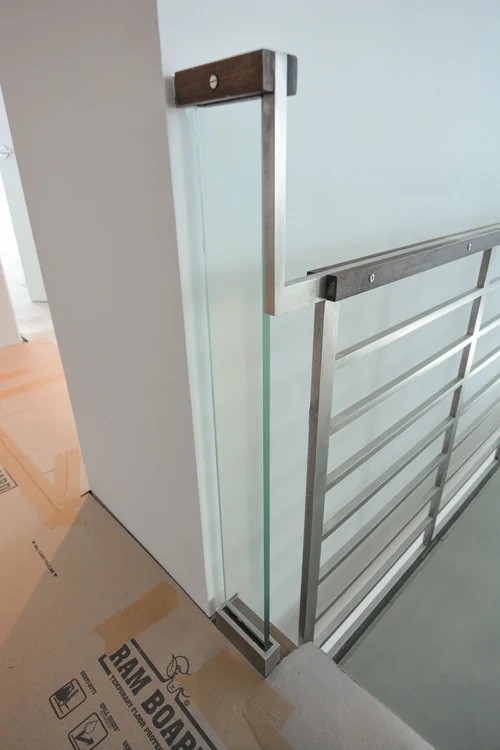 Helix with Steam Bent IPE Wood Handrail — Custom Metal Fabrication in ...