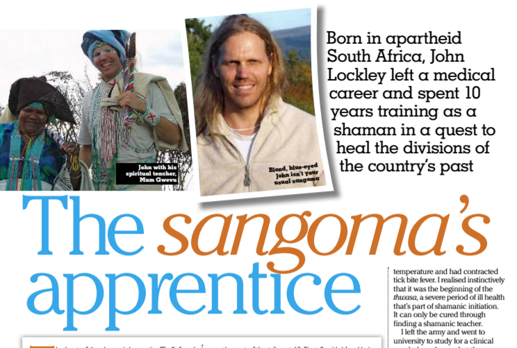 John Lockley: a traditionally trained Sangoma (African Shaman) from ...