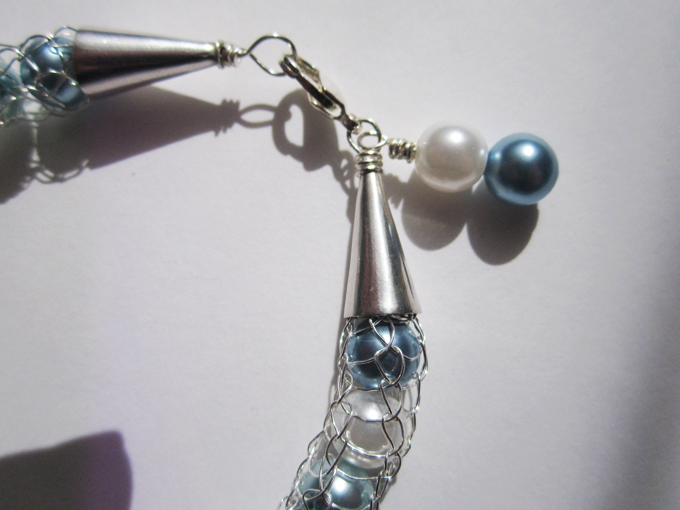 Learn how to French Knit with wire and beads