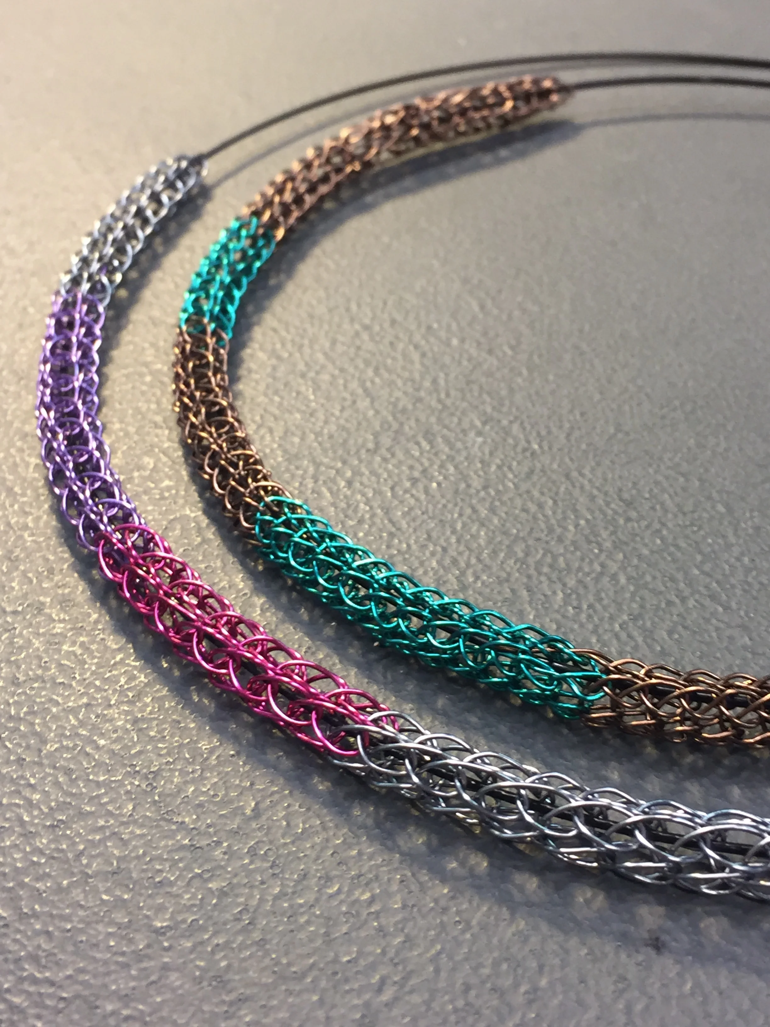 Learn to make Crochet Wire Jewellery with beads