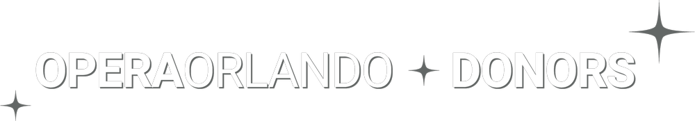 Donor List — Opera Orlando