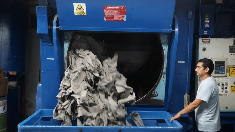 Behind the Scenes Look at Garment Dyeing — Standard Apparel